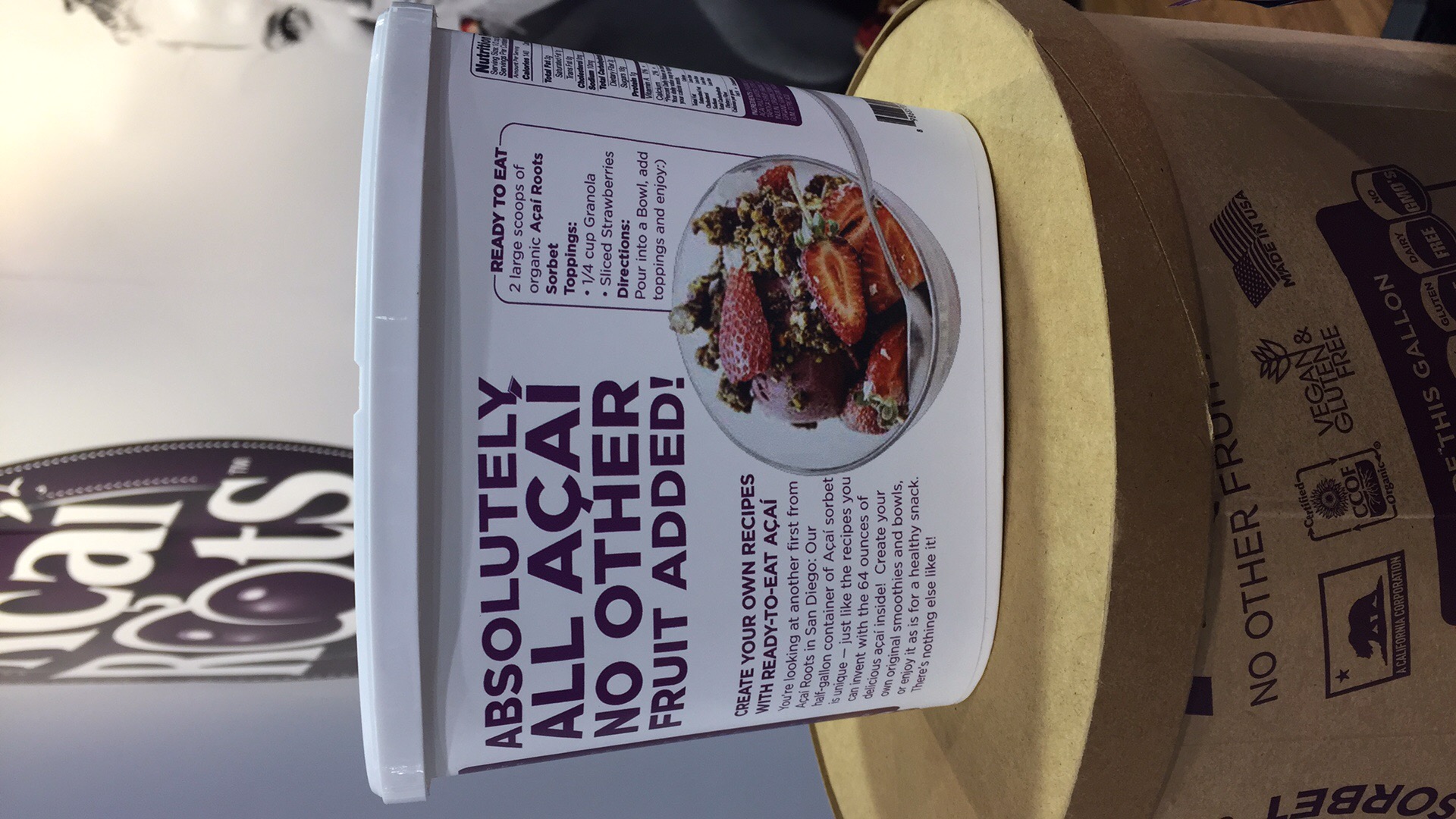 Acai Sorbet The Natural Products Brands Directory