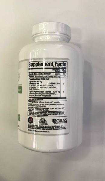 SYNTOL AMD ADVANCED MICROFLORA DELIVERY DIETARY SUPPLEMENT CAPSULES ...