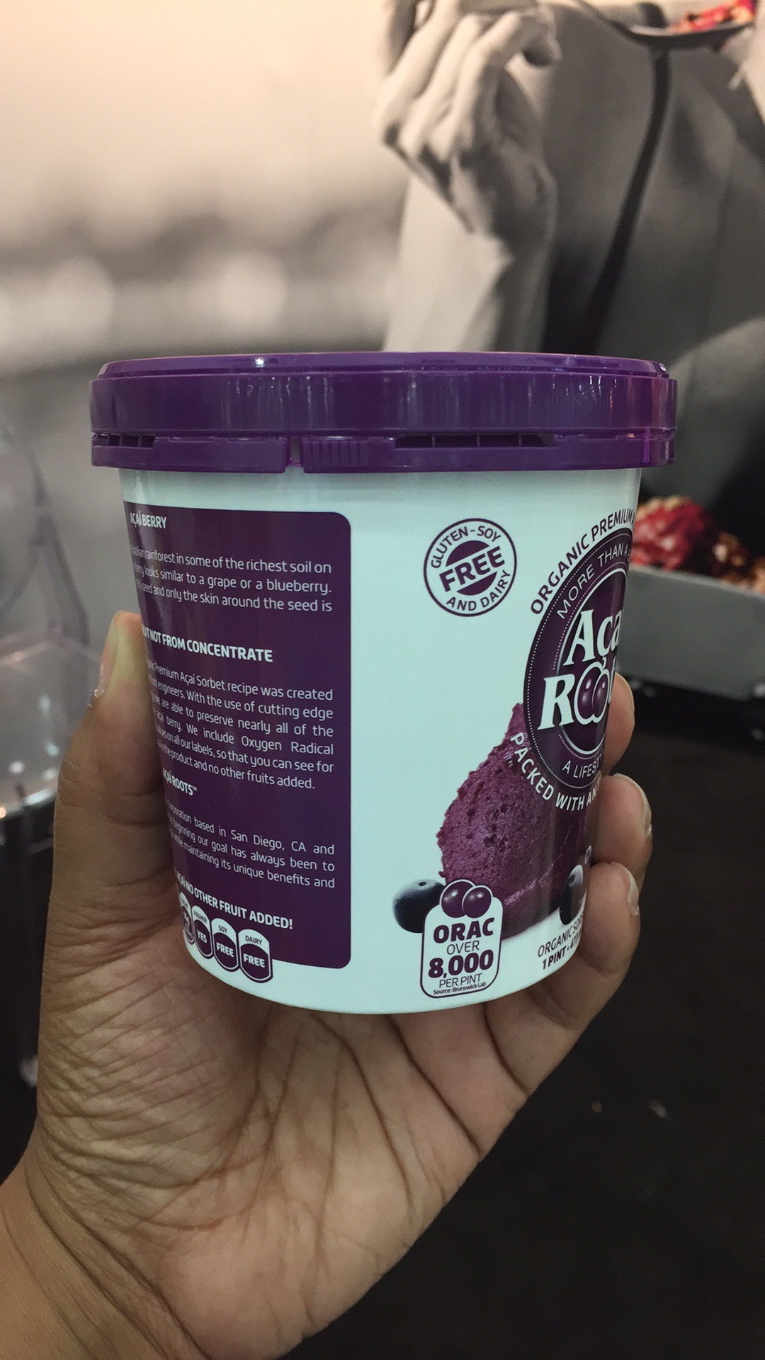 Organic Premium Acai Sorbet The Natural Products Brands Directory